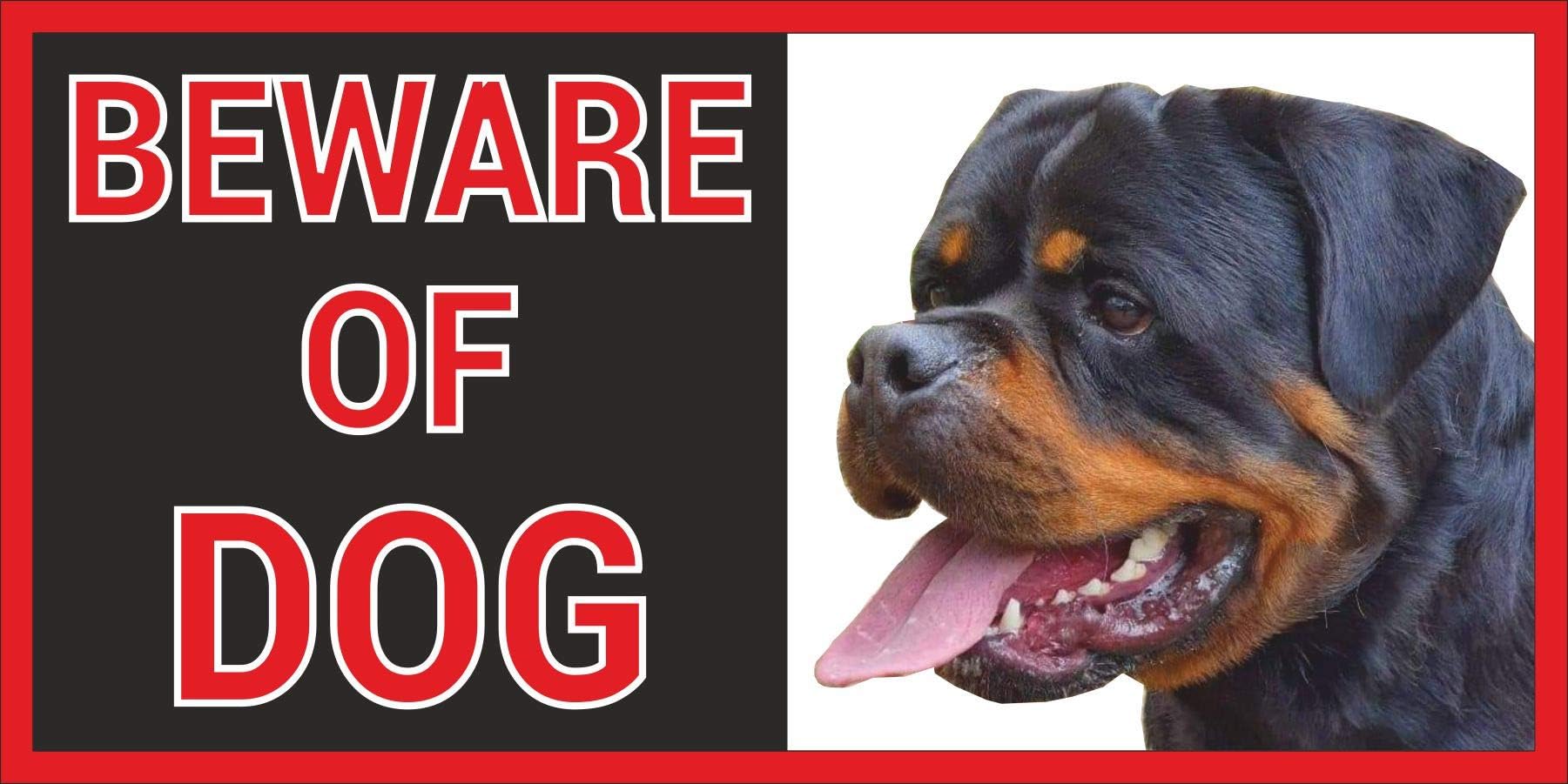 999Store office supplies sunboard beware of dogs sticker signage sign ...