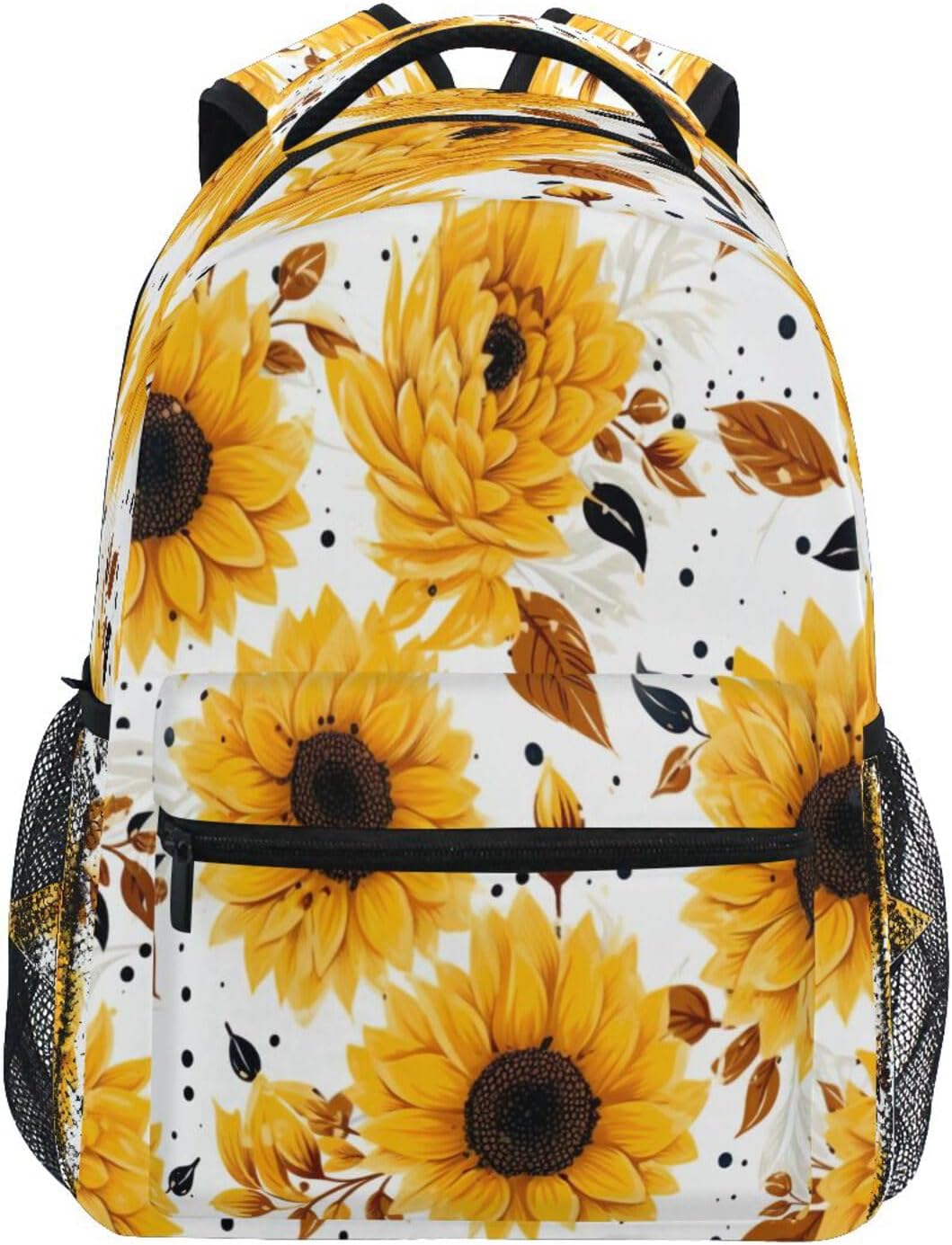 Amazon.com: Kigai Vintage Sunflowers Backpack for Men & Women College ...