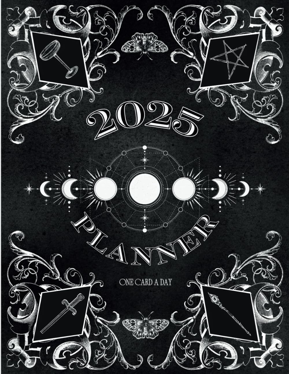 2025 Witchcraft Planner & Ritual Workbook: Featuring Moon Phases, Birth ...