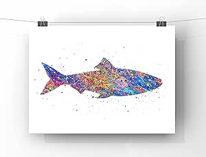 Amazon.com: TPQUX Home Wall Sign Watercolor Canvas Art Wall Decor Allis ...