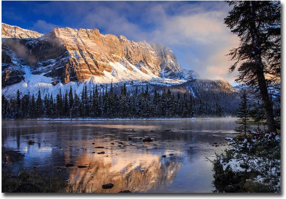 Amazon.com: Canada Banff National Park Mountains Refrigerator Magnet ...