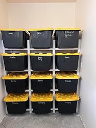 Amazon.com: PROSLAT Bin Warehouse Rack - 12 Totes : Tools & Home ...