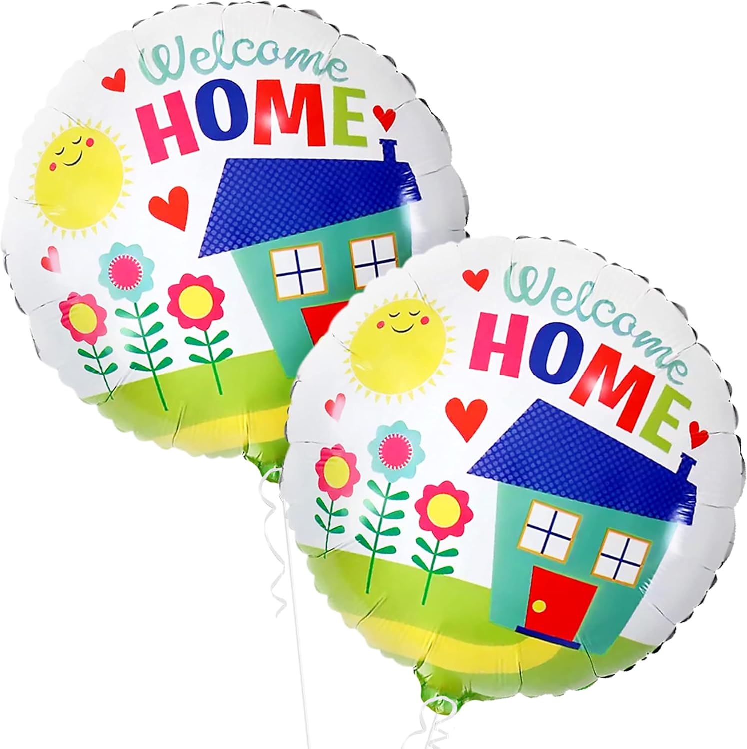Amazon.com: KatchOn, Welcome Home Balloons Decorations - 18 Inch ...