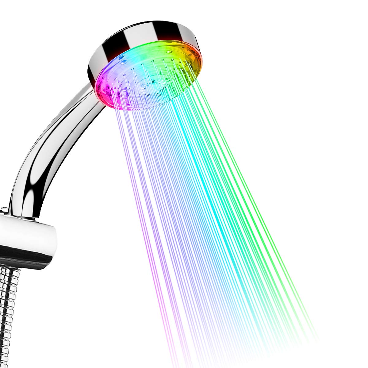 TankerStreet Color Changing Shower Head Led Light Glowing Automatic 7 ...