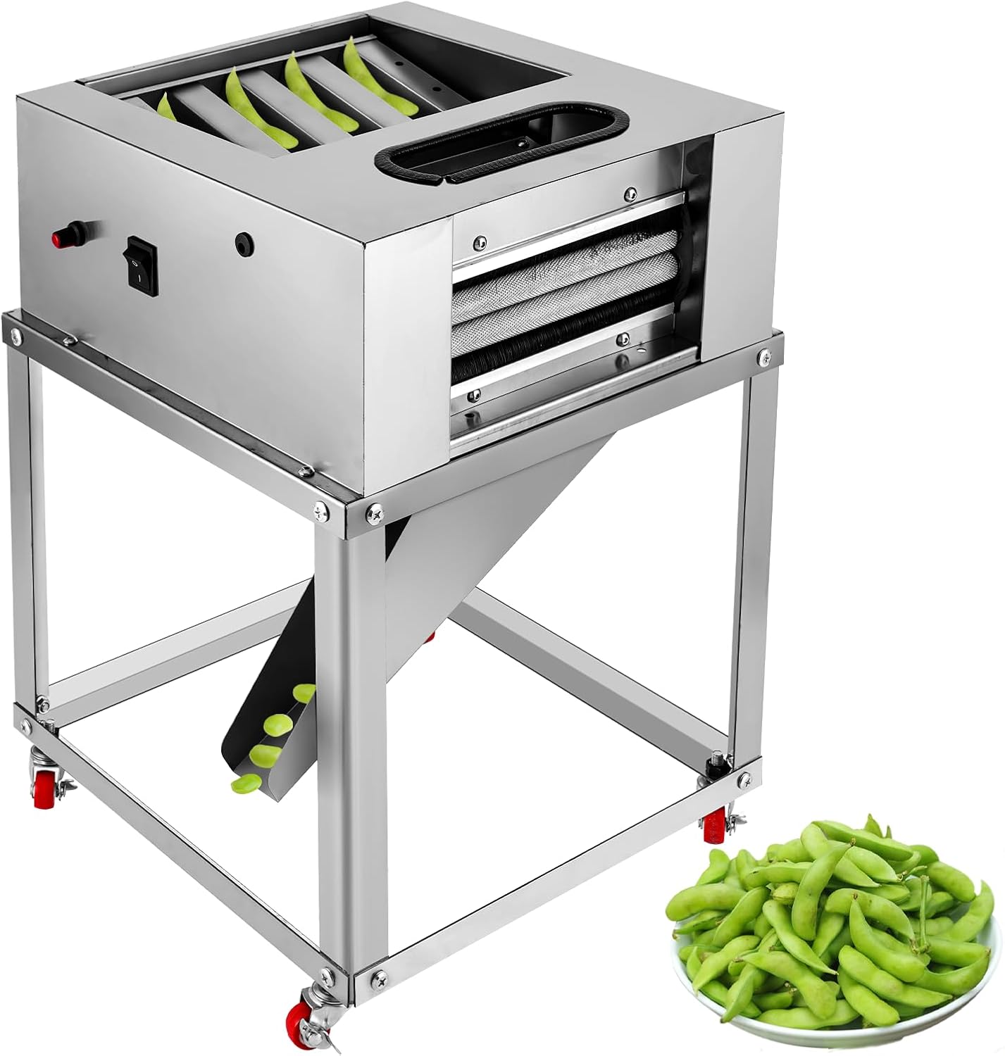 Amazon.com: Tragaomx Automatic Electric Pea Sheller Bean Sheller ...