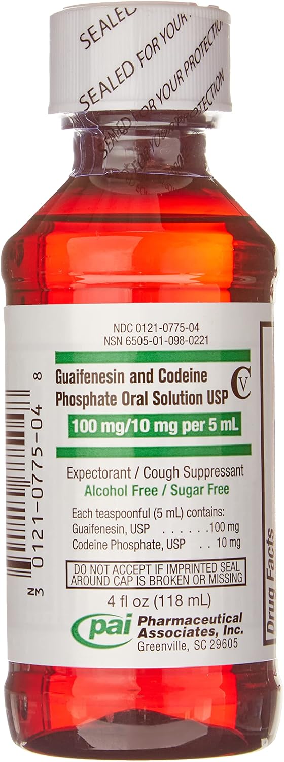 Amazon.com: Method Pharma GUAIFENESIN - CODEINE 100 MG - 10 MG/5ML ORAL ...