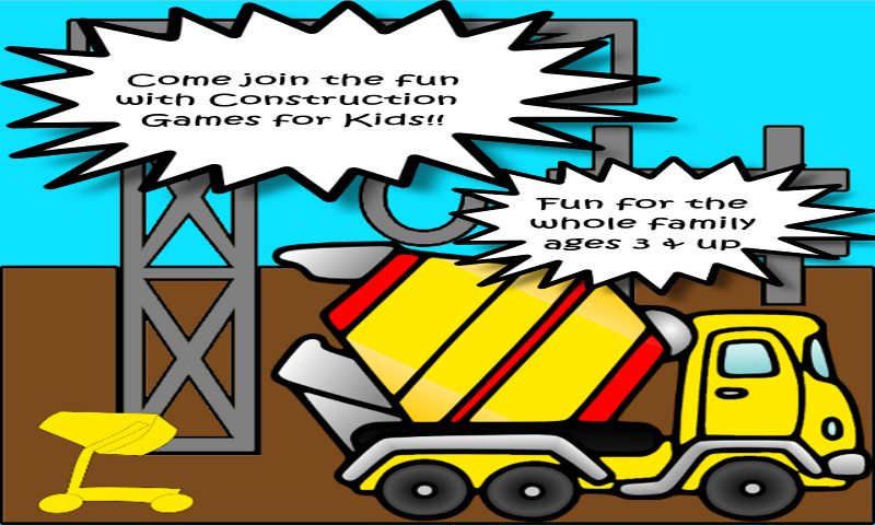 Construction Games For Kids - App on Amazon Appstore