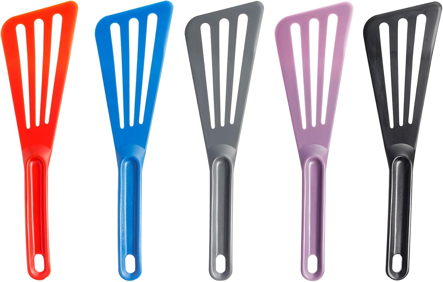 Matfer Bourgeat Exoglass – Espátula ranurada Pelton de alta temperatura ...