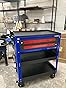 Amazon.com: WORKPRO Premium 28" 2-Drawer Rolling Tool Cart, Heavy Duty ...