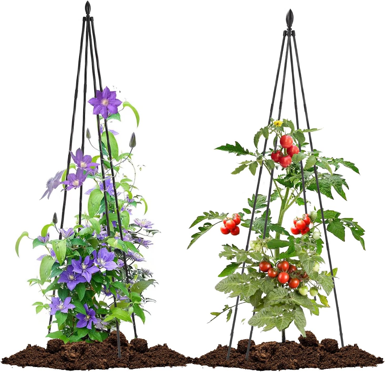 Amazon.com : MELCHEF Expandable Teepee Willow Fence,Teepee Trellis ...