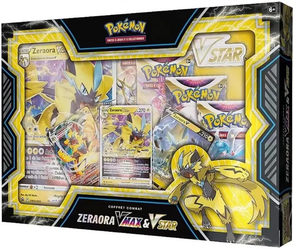 Pokemon Zeraora VMAX and VSTAR or Deoxys VMAX and VSTAR Combat Box ...