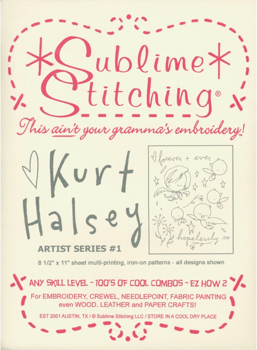 Amazon.com: Sublime Stitching Embroidery Patterns: Artist Series Kurt ...