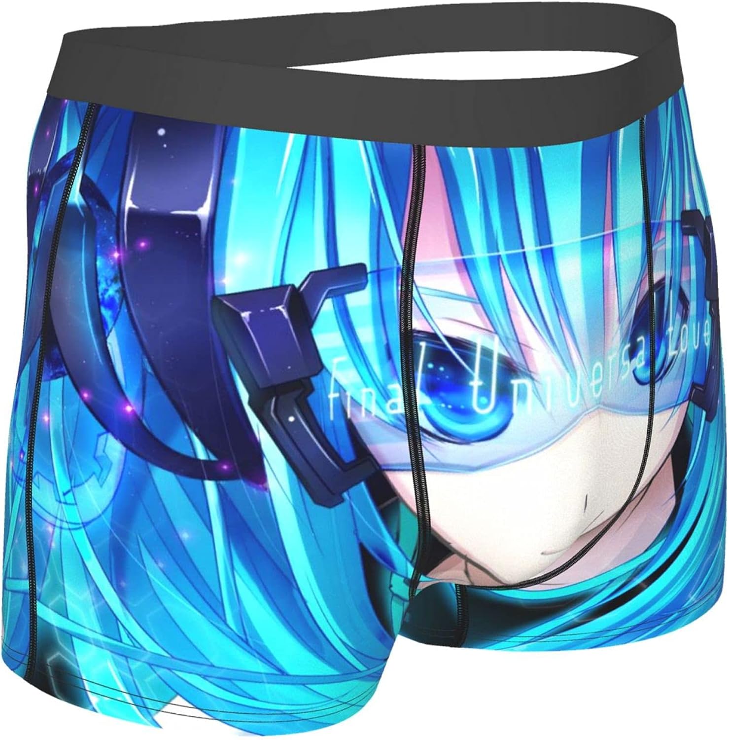 YTACHE Virtual Singer Vocaloid Hatsune Miku Boxer da uomo traspirante ...