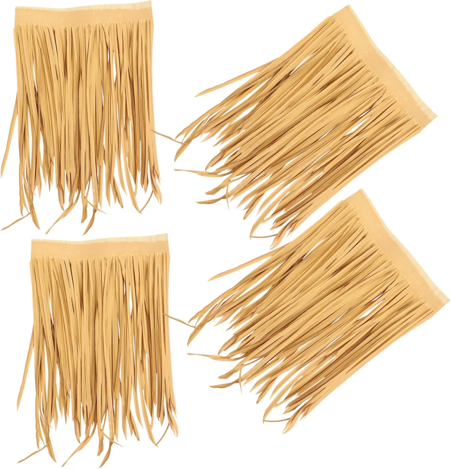 Amazon.com : VOSAREA 4pcs Simulation Thatch Roofs Artificial Thatch ...