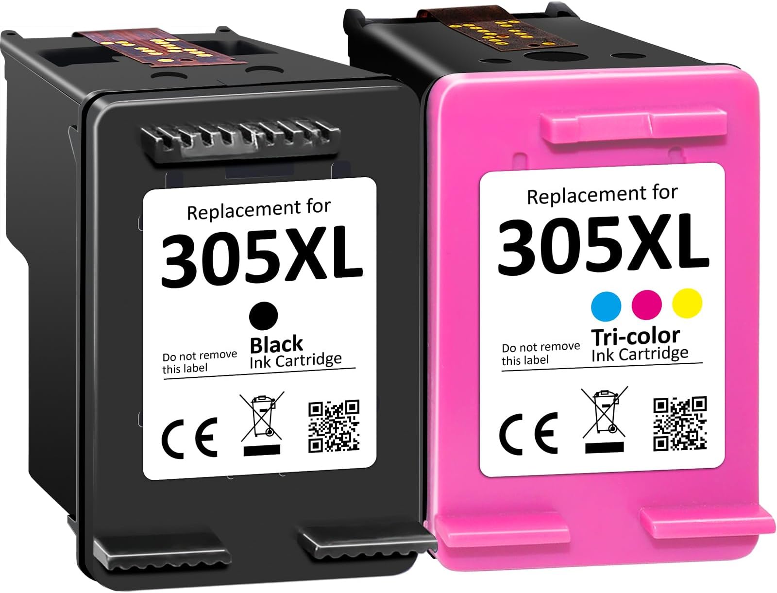 INKYEAH 305XL Ink Cartridges Black and Colour, Replacement for 305 Ink ...