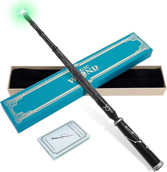 Amazon.com: WizWonders Light Up Wizard Magic Wand with 5 Light Colors ...