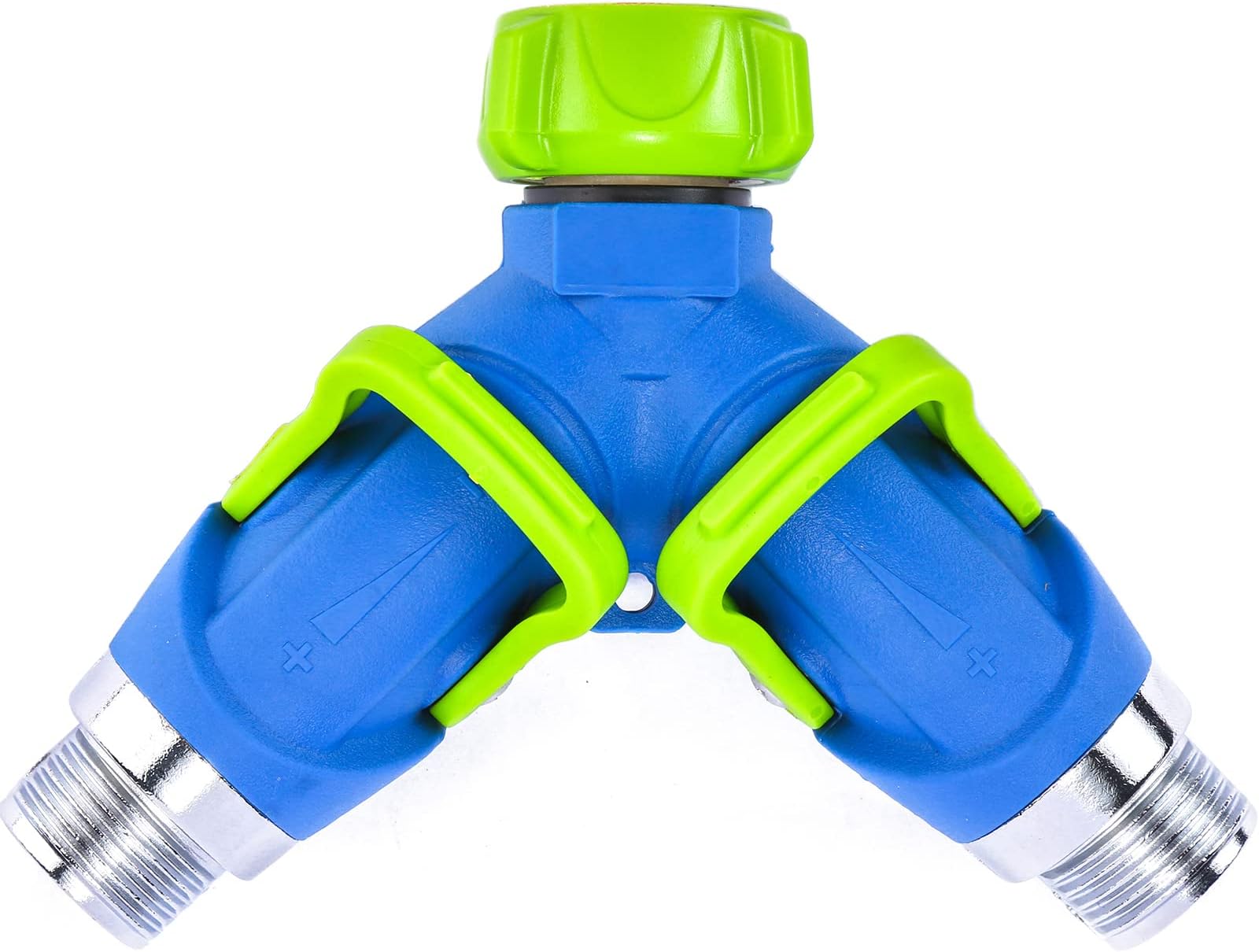 Amazon.com: Garden Hose Splitter, 2 Way Lever Flow Through Valve ...