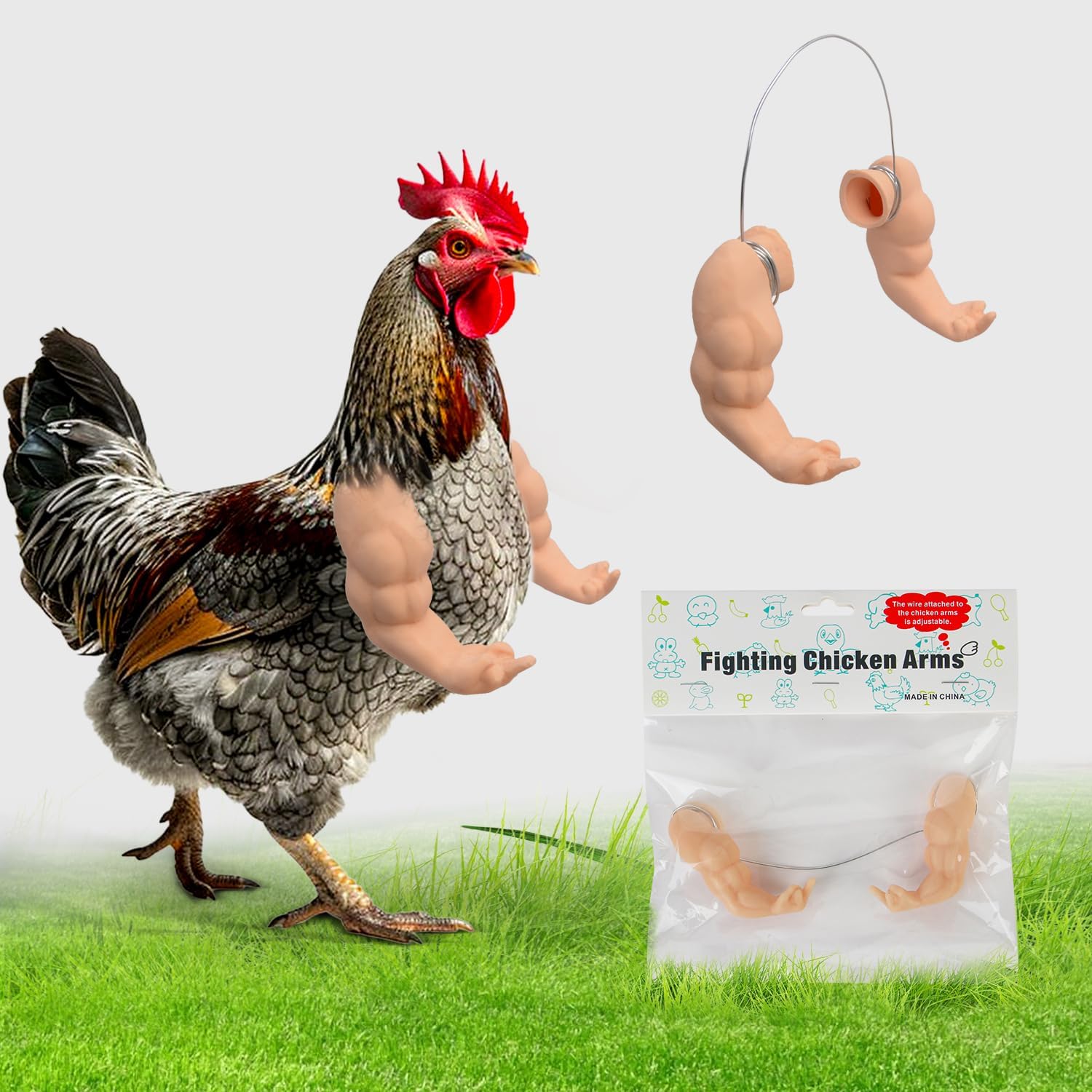 Amazon.com : Lanmachoice Chicken arms to Put on Chickens Toys Fun and ...