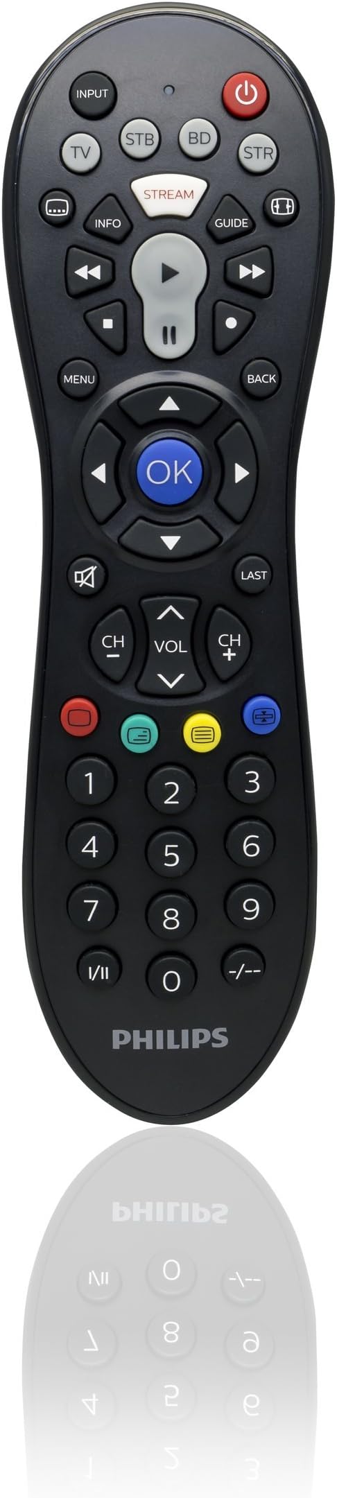 Philips SRP5016/10 Télécommande Universelle 6 en 1 avec Raccourcis ...