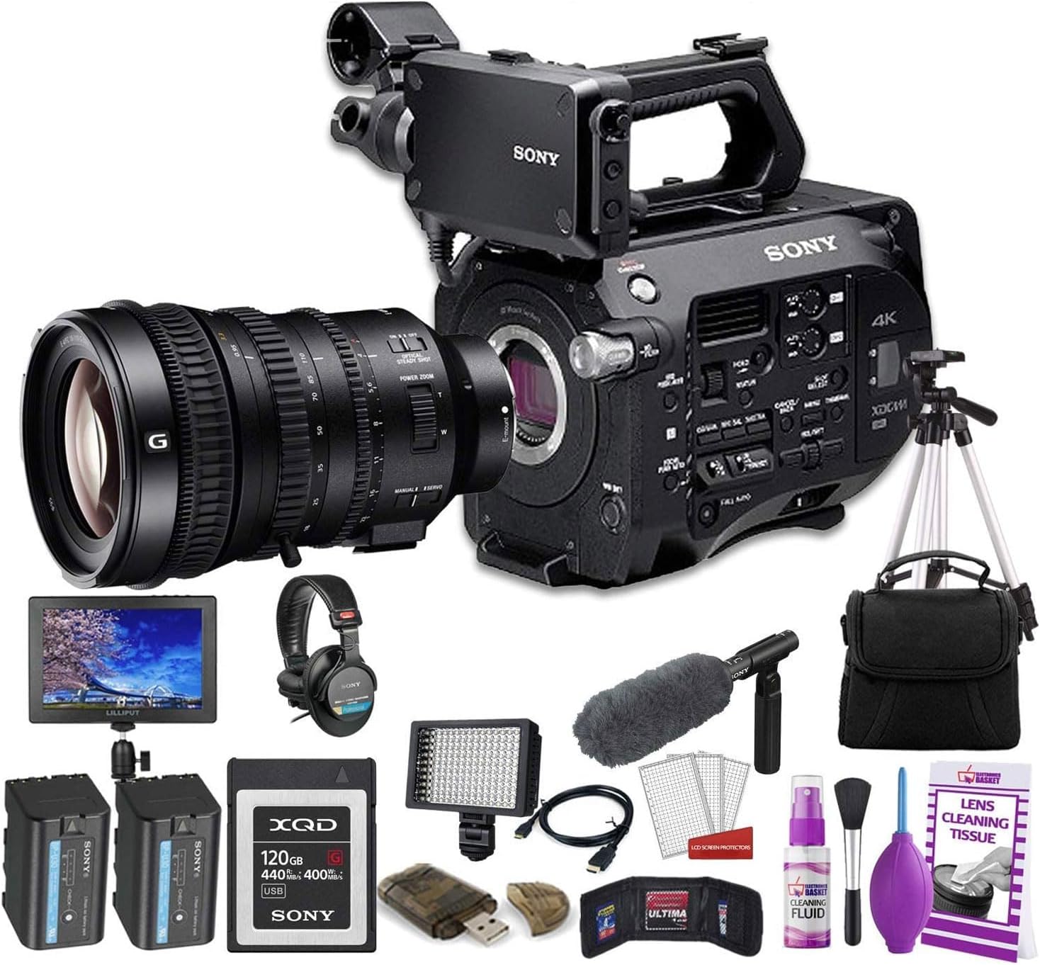 Amazon.com : Sony PXW-FS7 XDCAM Super 35 Camera System (PXW-FS7) W/Sony ...