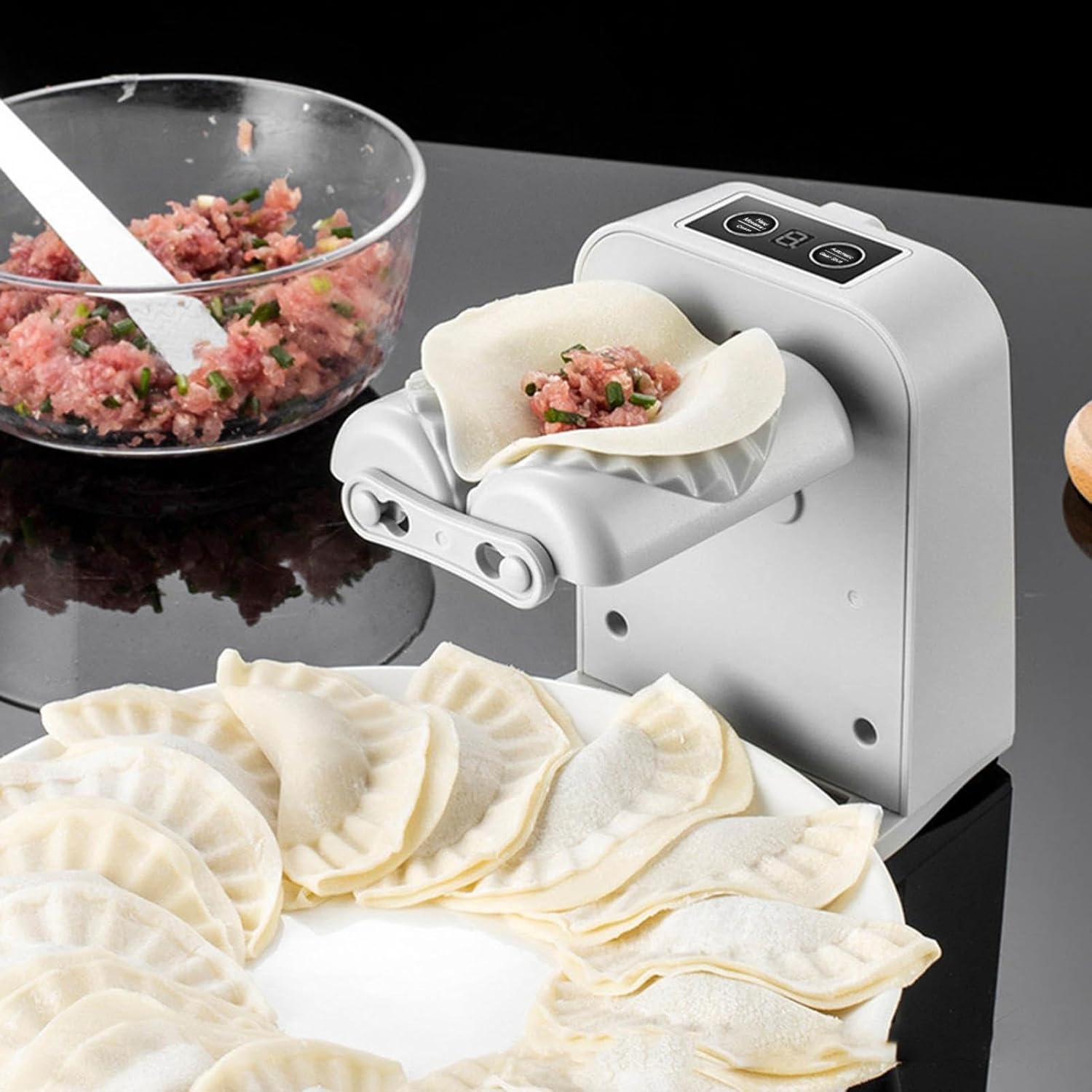 Amazon.com: Automatic Electric Dumpling Maker Machine, Household ...