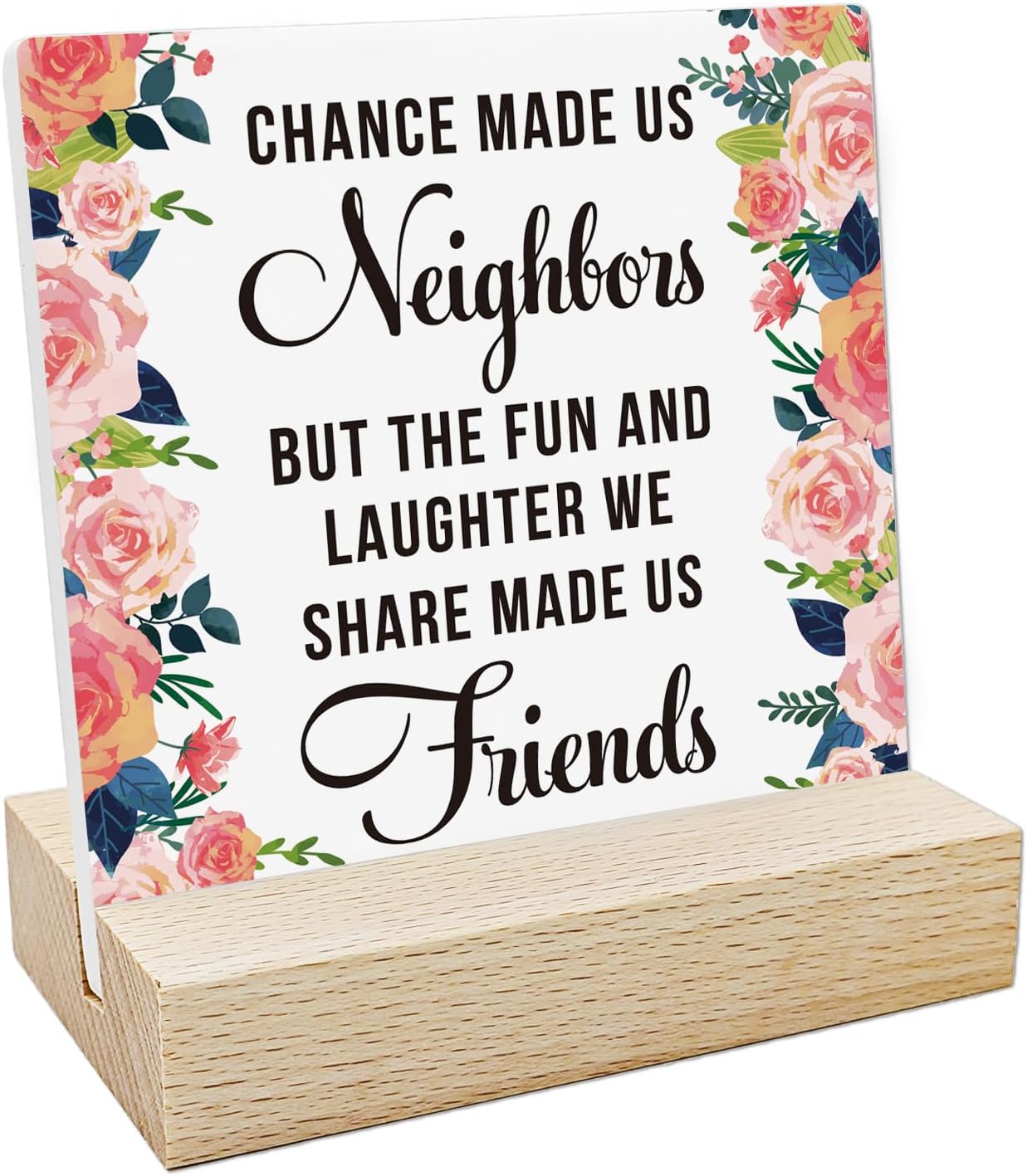 Amazon.com: REWIDPARTY Neighbor Gifts for Women Men Neighbor Ceramic ...