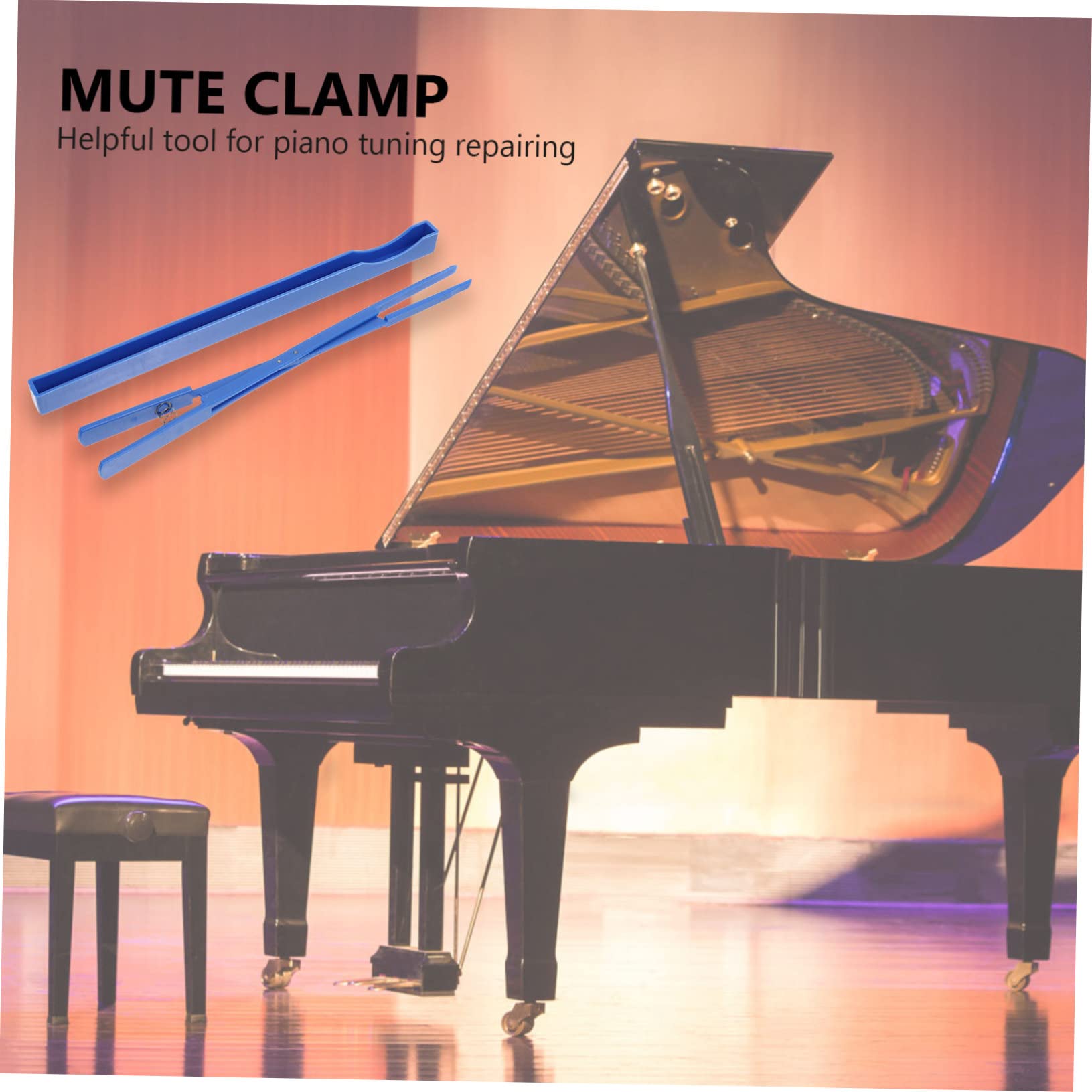 Piano Mute Clamp - Blue Nylon String Damper For Tuning & Repair Kit ...