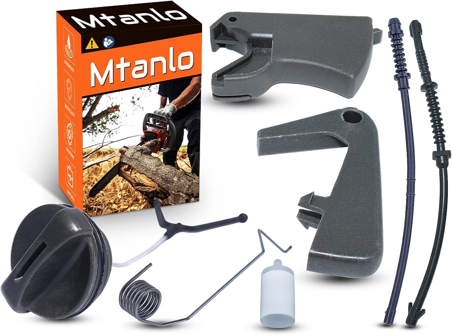 Amazon.com: Mtanlo For Husqvarna 445 445E 450 450E For Chainsaw part ...