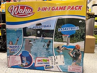 Amazon.com: Wahu 100% Waterproof All-Purpose Pool Ball for Beach ...