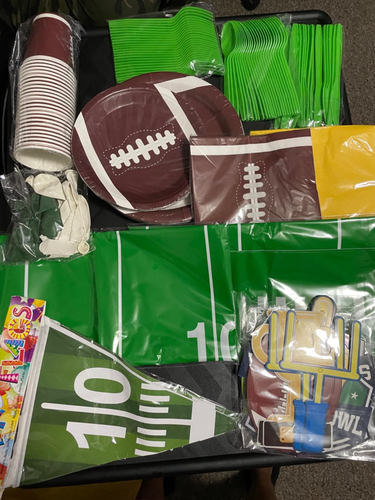 Amazon.com: Football Party Decorations 2024, Super Bowl Party Supplies ...