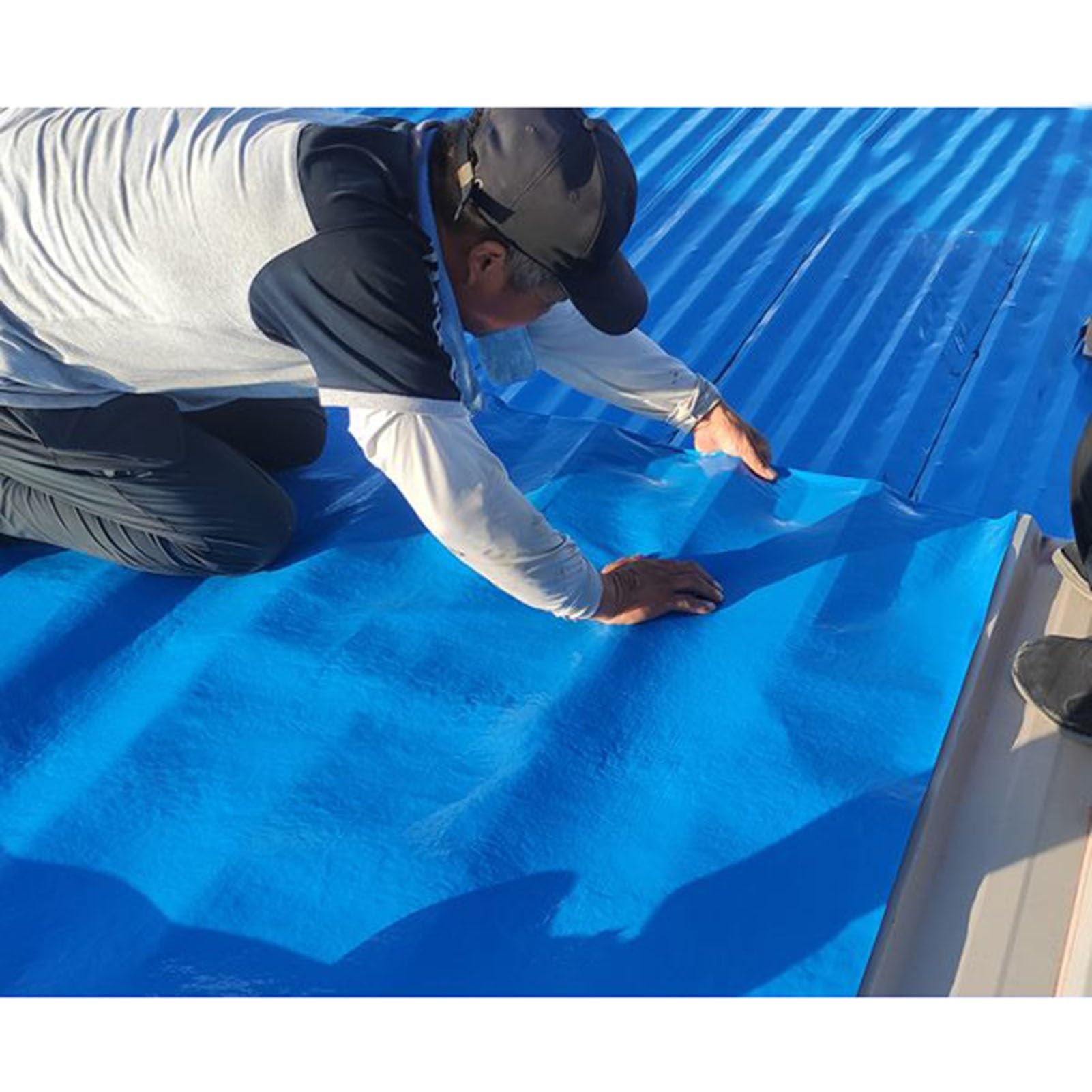 Loft Insulation DEGQSTPC Blue Self-Adhesive Sheds Roofing Felt, Asphalt ...