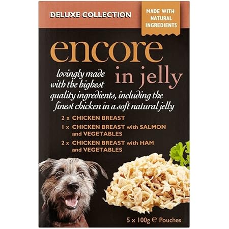 Encore 100% Natural Wet Dog Food, Chicken Breast with Ham and Vegetable ...