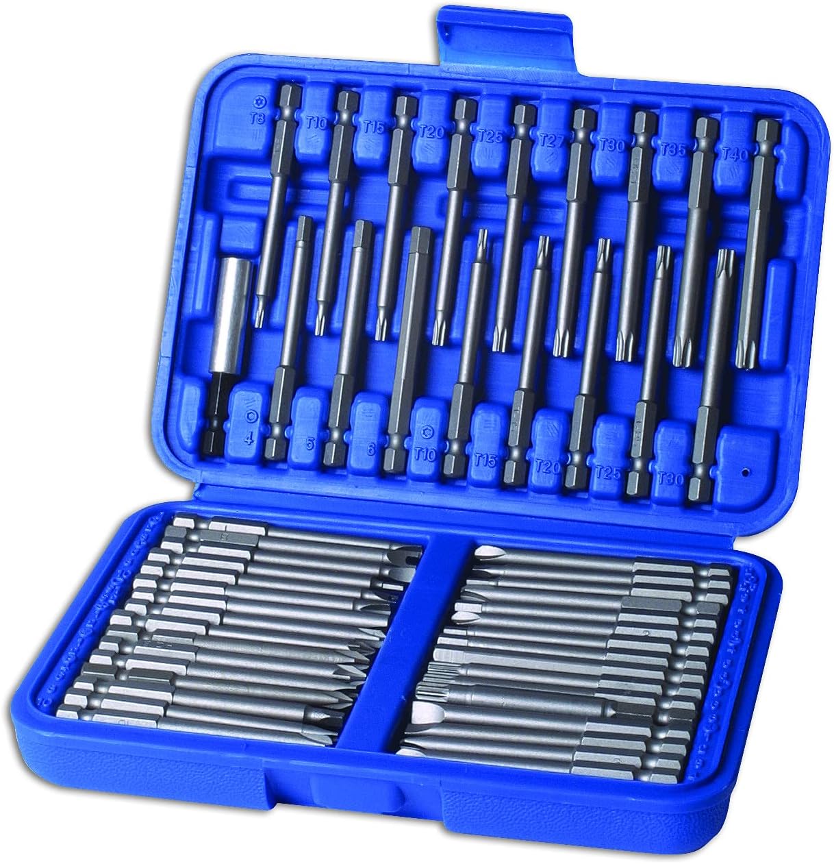 Laser 3436 Extra Long Bit Set 50pc : Amazon.co.uk: DIY & Tools