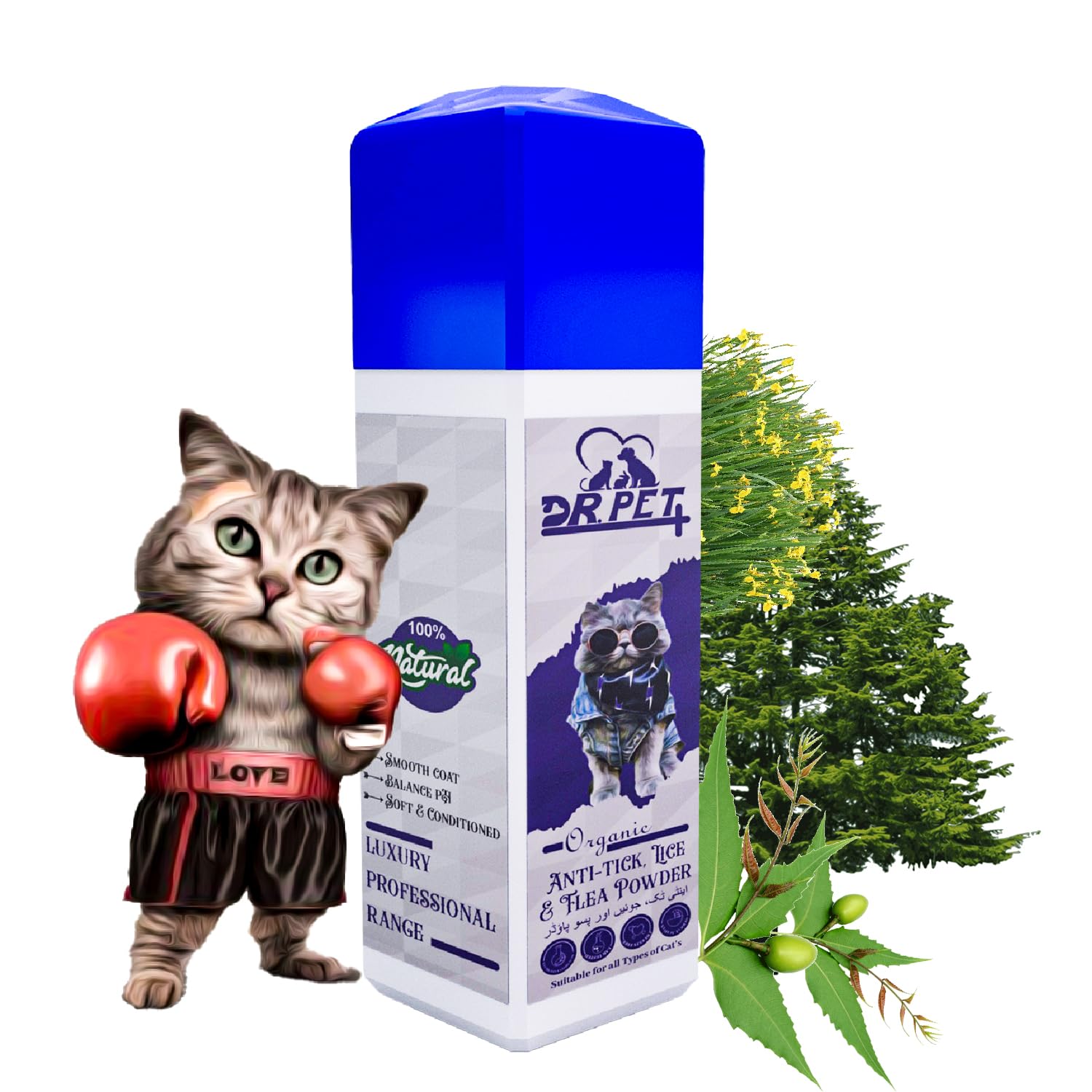 Dr Pet Plus Organic Powder for Cat -100 GM : Amazon.in: Pet Supplies
