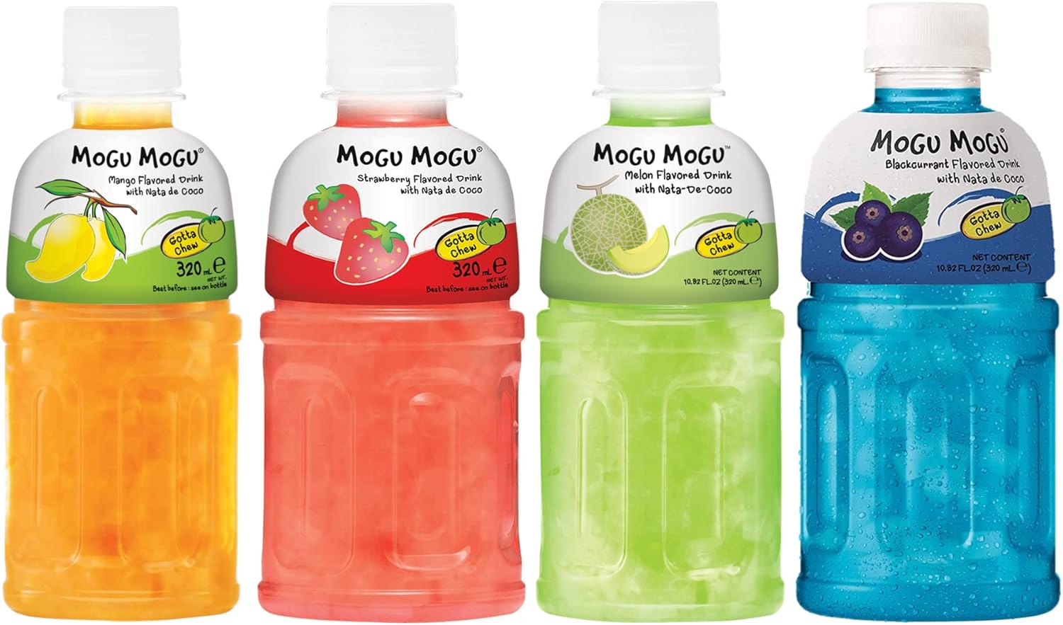 Mogu Mogu with NATA de Coco (Gotta Chew) Mix 4 Flavors | Mango ...
