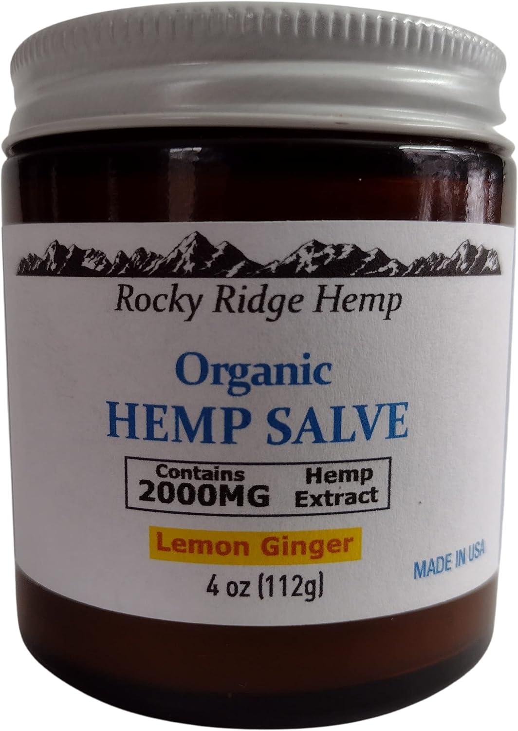 Amazon.com: 2000MG Organic Rocky Ridge Hemp Salve Made in USA All ...
