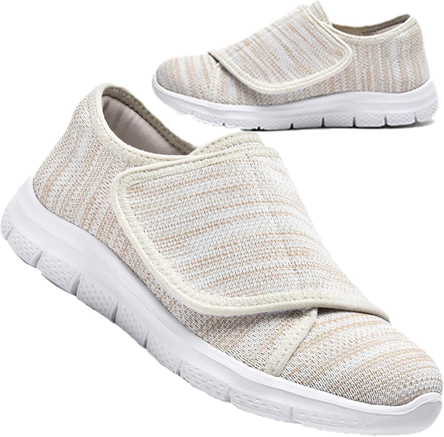 Aocase Diabetic Edema Shoes Womens Swollen Feet Adjustable Large Size ...