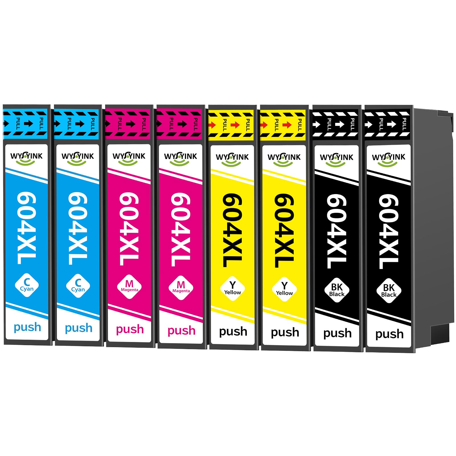 WYFYINK 604XL Compatible with Epson 604 XL Ink Cartridges Multipack ...