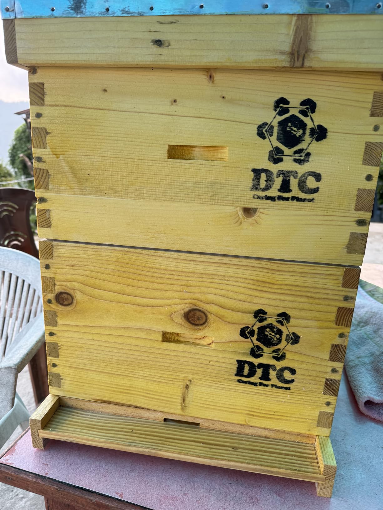 DTC 20 Frames Langstroth Beehive Box for Beekeeping, Farmhouse ...