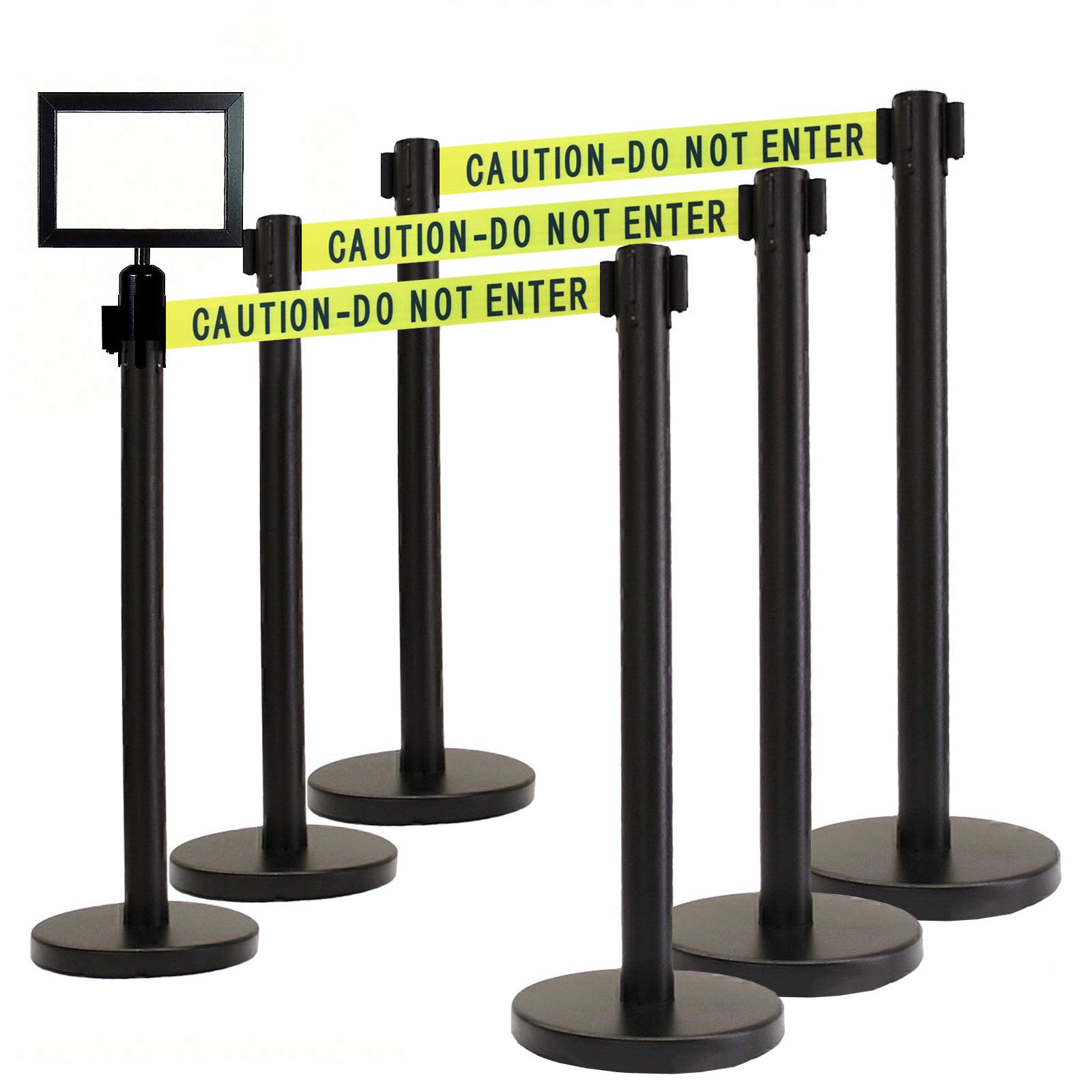 Snapklik.com : VIP Crowd Control Retractable Belt Queue Safety ...