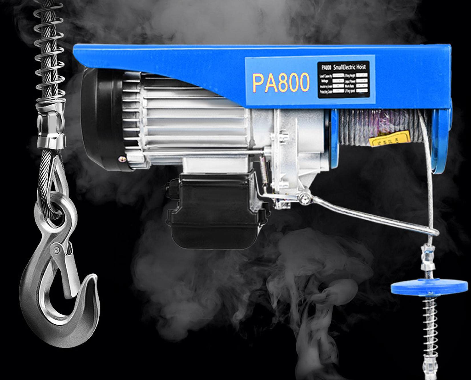 Buy youpwaven 1800lbs Automatic Lift Electric Cable Hoists with ...