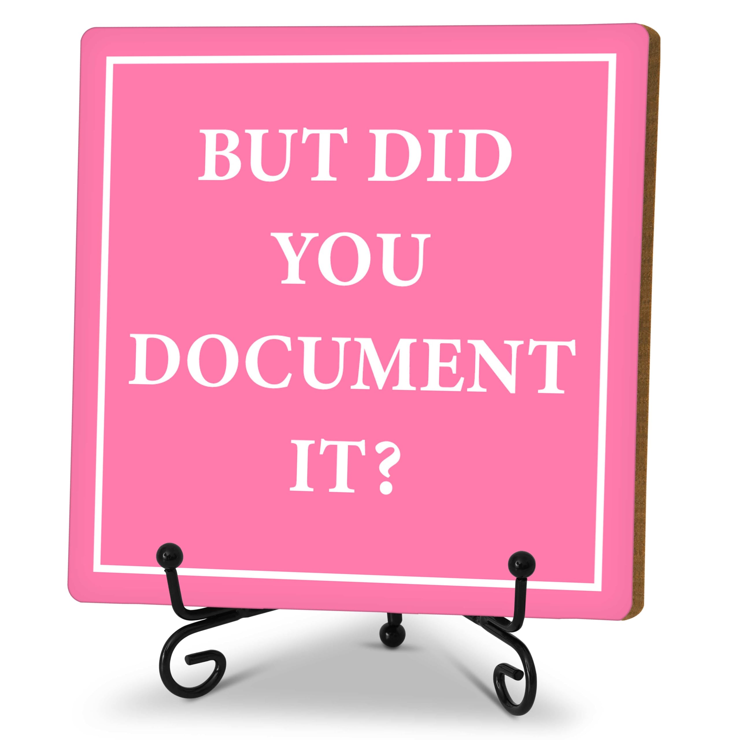 Amazon.com: But Did You Document It, Funny Office Desk Decor, HR Gifts ...