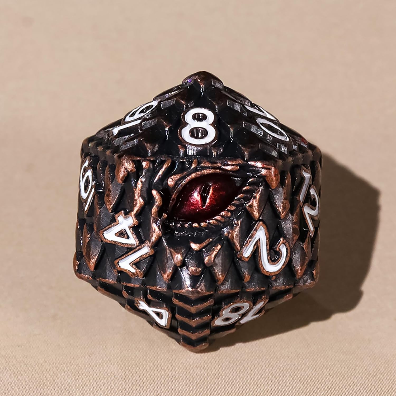 Amazon.com: DND Metal Dice Set with Dragon Eyes DD Dragon Dice Set for ...