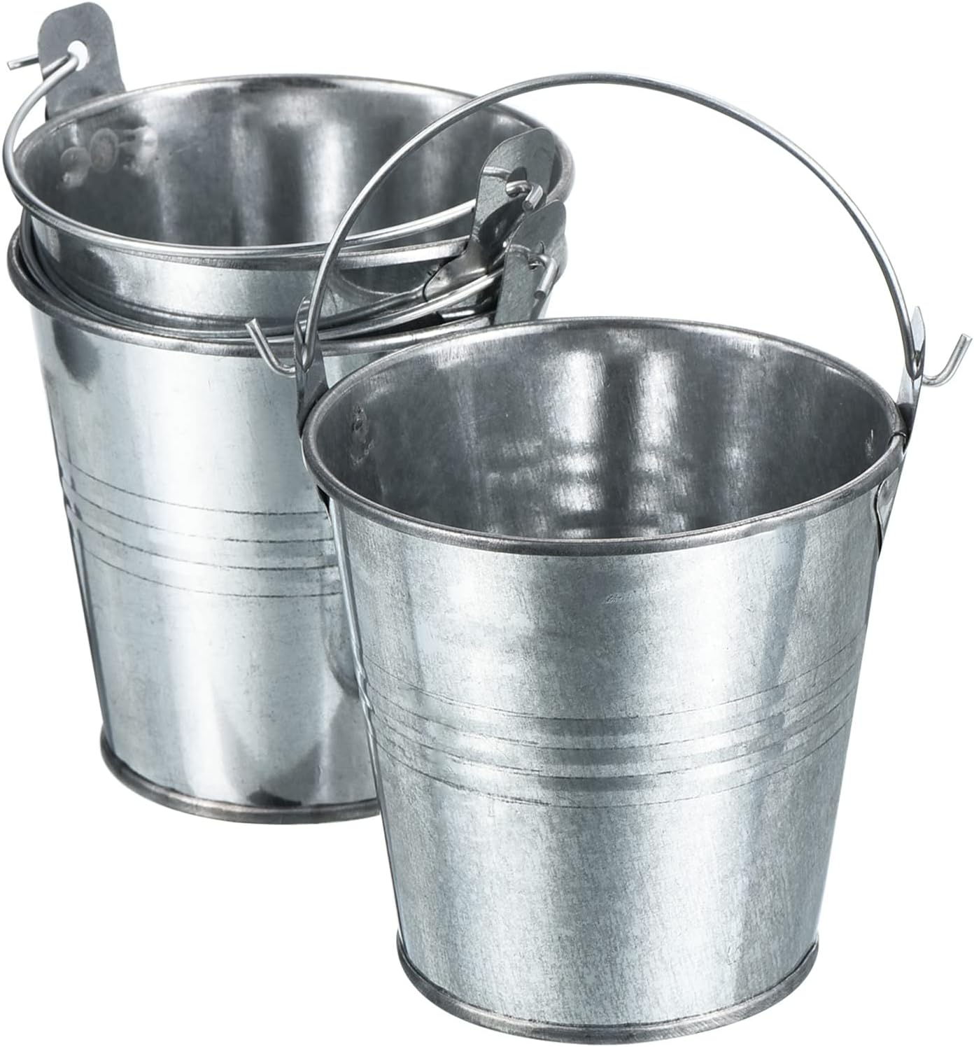 Amazon.com: PATIKIL 3" Height Mini Metal Bucket, 3 Pack Colorful Metal ...