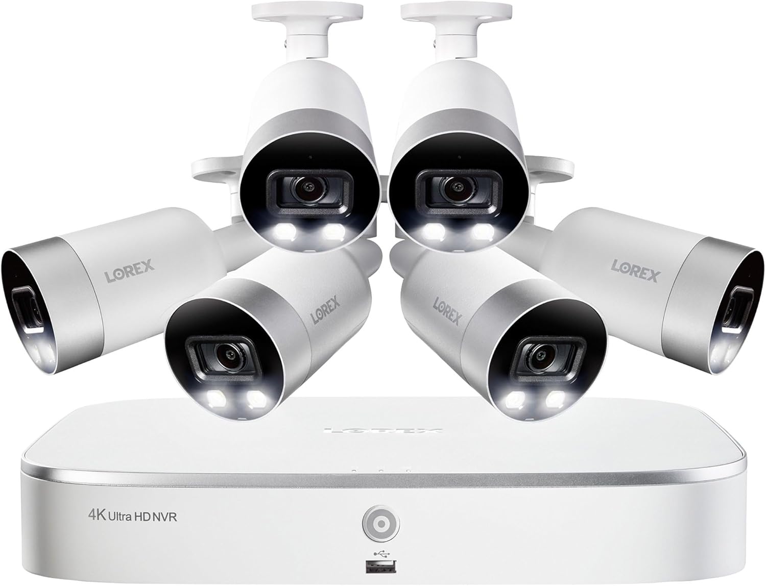 Amazon.com : 4K Ultra HD 8-Channel IP Security System with 6 Smart ...