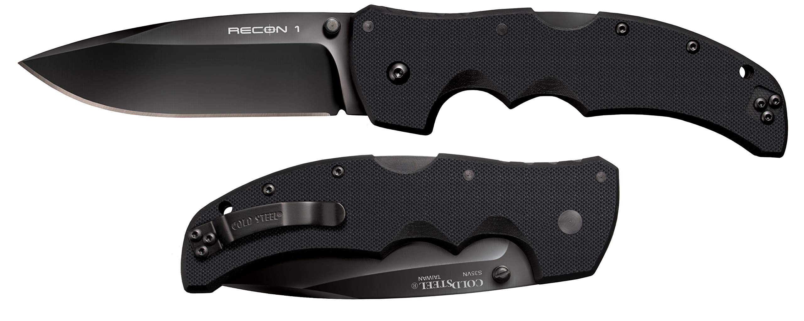 Buy Cold Steel Recon 1 Series Tactical Folding Knife with Tri-Ad Lock ...