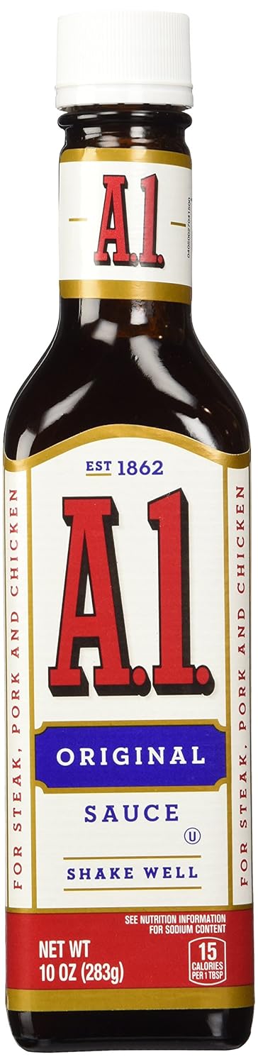 Amazon.com : Sauce,A1 Steak : Steak Sauce Condiments : Grocery ...