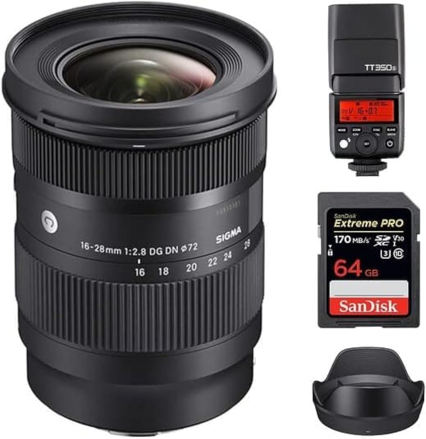 Amazon.com : Sigma 16-28mm f/2.8 DG DN Contemporary Lens for Sony E ...
