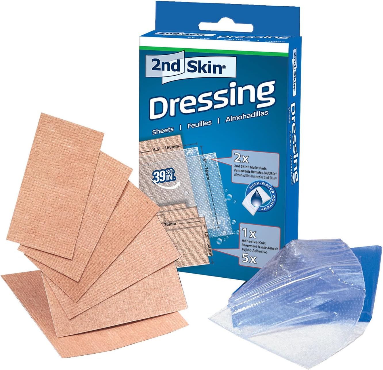 Amazon.com: Spenco 2nd Skin Dressing Kit Bandages for Blister ...