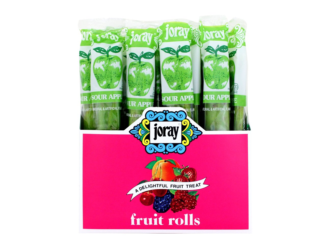 Amazon.com : Joray Fruit Rolls, Sour Apple, 0.75 Ounce (Pack of 48 ...